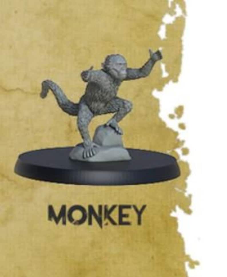 Monkey - Ideal for Dungeons and Dragons and Other Tabletop Rpgs ...