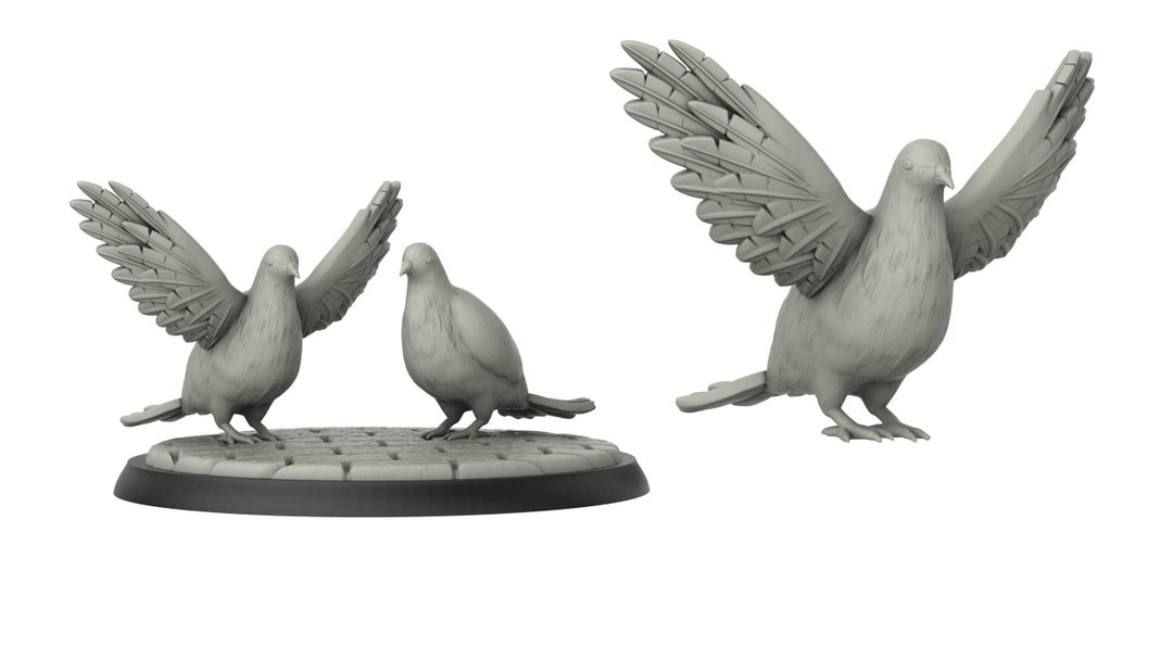 Dove - Ideal for Dungeons and Dragons and Other Tabletop Rpgs/wargaming ...