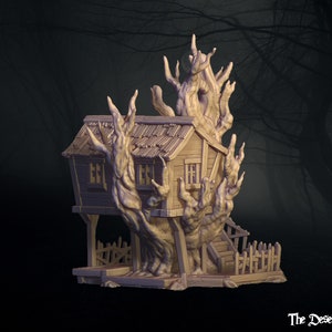Small Tree House Ideal for Dungeons and Dragons and Other Tabletop Rpgs ...