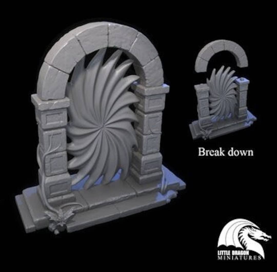 Fantasy Stone Portal - Ideal for Dungeons and Dragons and Other ...