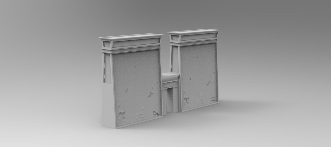 Defence Gate and Walls - Ideal for Dungeons and Dragons and Other ...