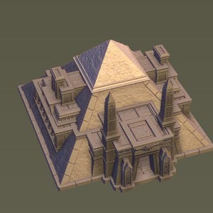 Medium Pyramid - Ideal for Dungeons and Dragons and Other Tabletop Rpgs ...