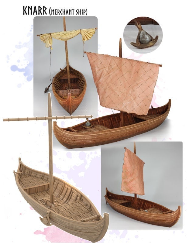 Viking Knarr Ship