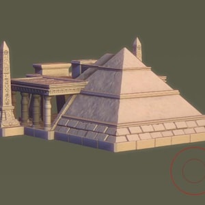 Small Pyramid - Ideal for Dungeons and Dragons and Other Tabletop Rpgs ...