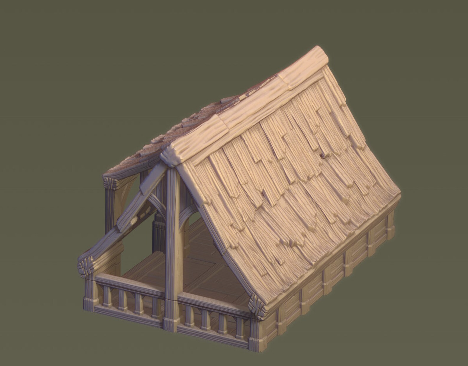 Hut - Ideal for Dungeons and Dragons and Other Tabletop Rpgs/wargaming ...