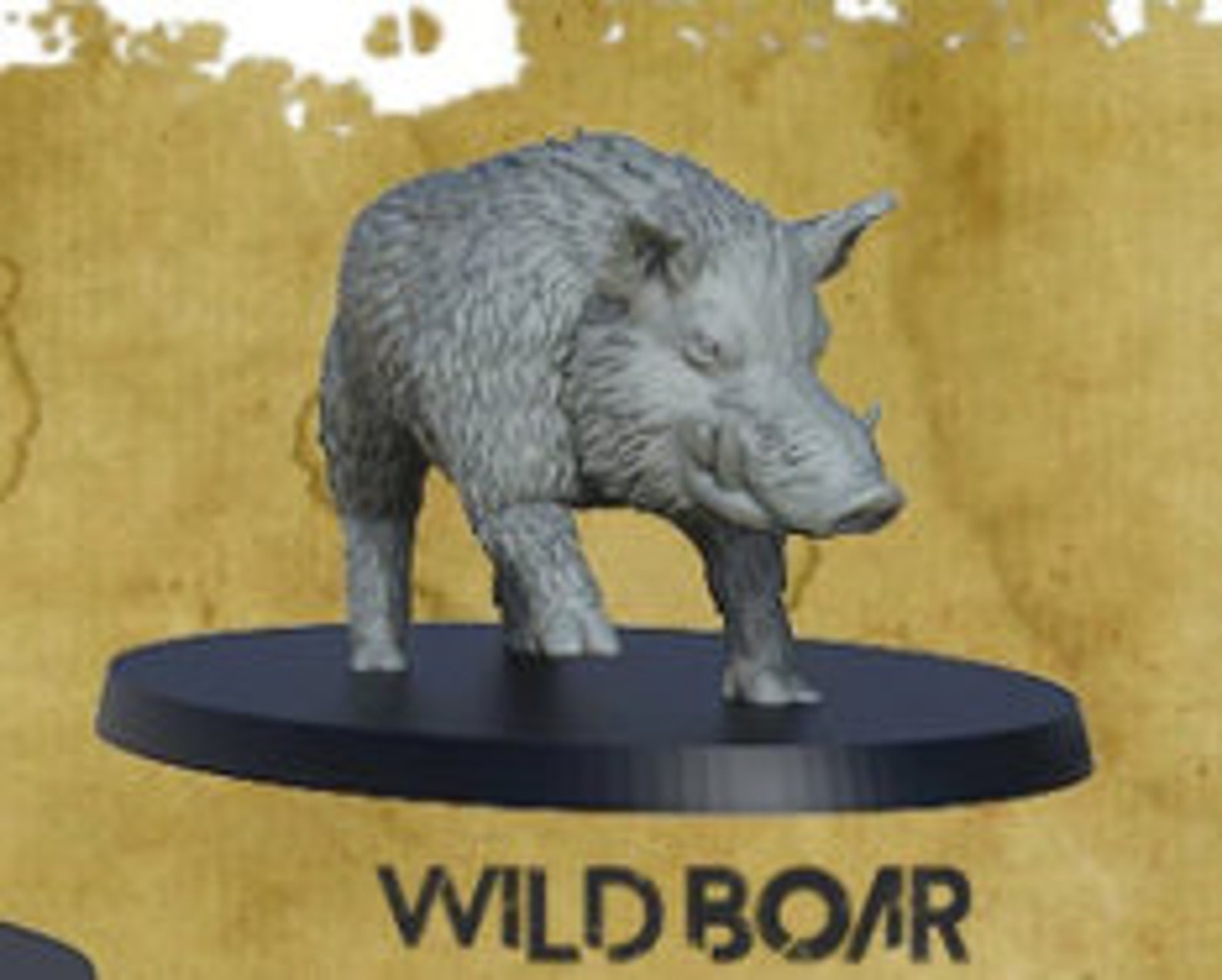 Wild Boar Ideal for Dungeons and Dragons and Other Tabletop - Etsy UK