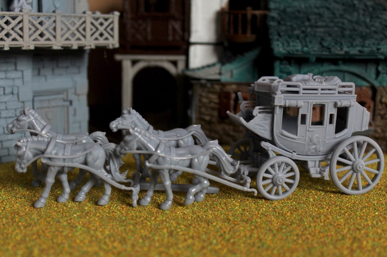 Stagecoach Wagon - the Frost - Ideal for Dungeons and Dragons and Other ...