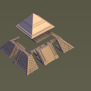 The Great Pyramid - Ideal for Dungeons and Dragons and Other Tabletop ...