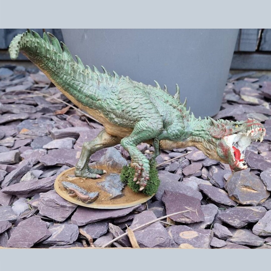 T-rex Lord of the Print Ideal for Dungeons and Dragons and - Etsy