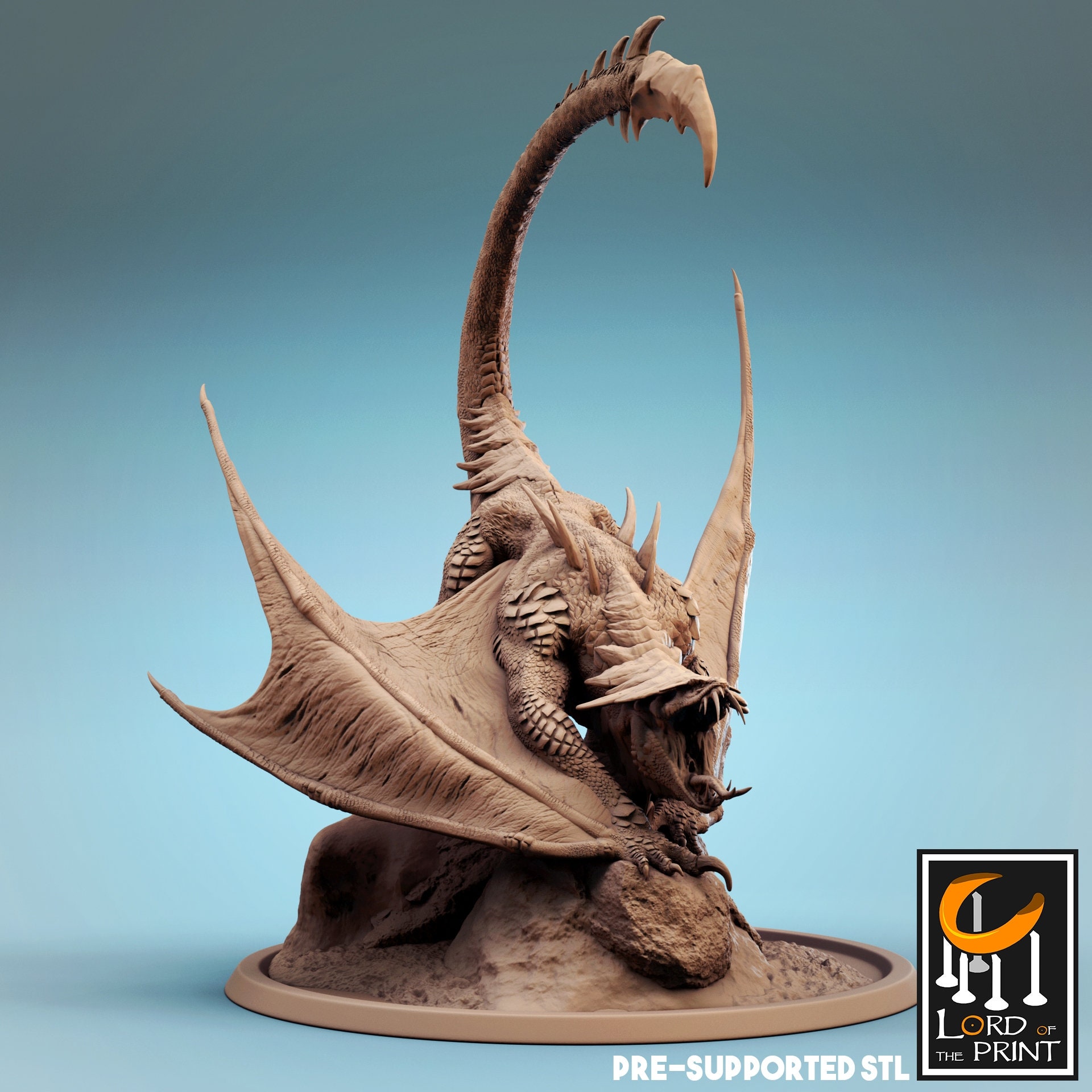 Wyvern Soldiers From Lord of the Print/ Ideal for Dungeons and Dragons ...