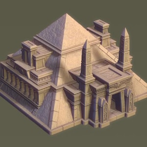 Medium Pyramid - Ideal for Dungeons and Dragons and Other Tabletop Rpgs ...