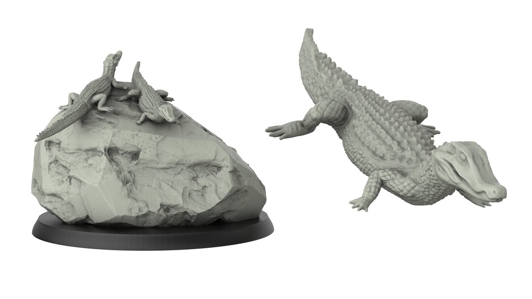 Tiny Crocodile - Ideal for Dungeons and Dragons and Other Tabletop Rpgs ...