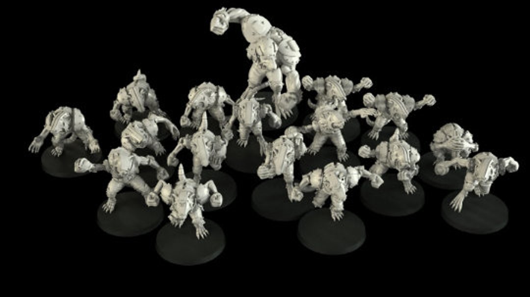 Rat Football Team Miniatures: Dungeons and Dragons Tabletop RPG - Etsy