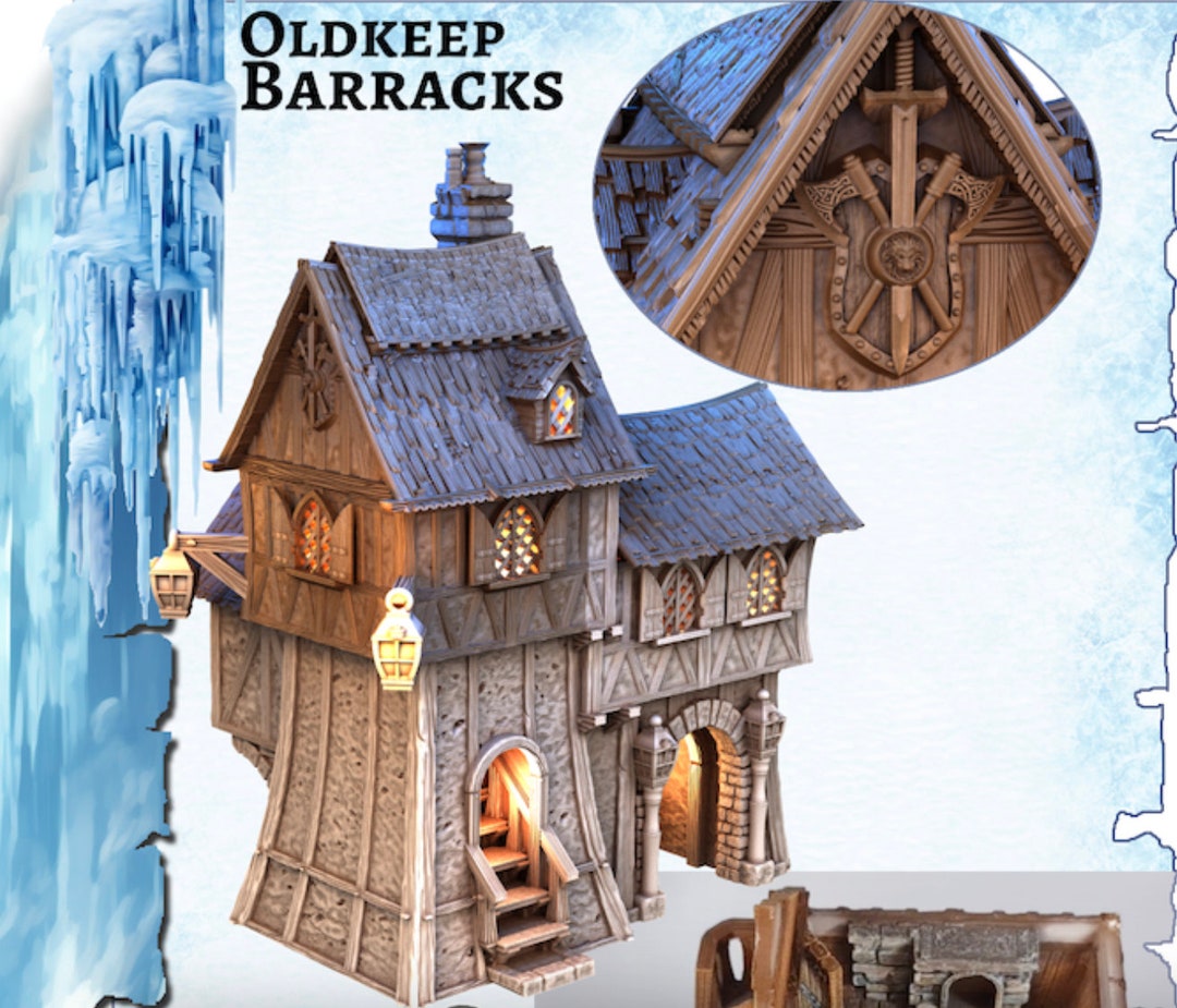 Barracks - the Frost 2- Ideal for Dungeons and Dragons and Other ...