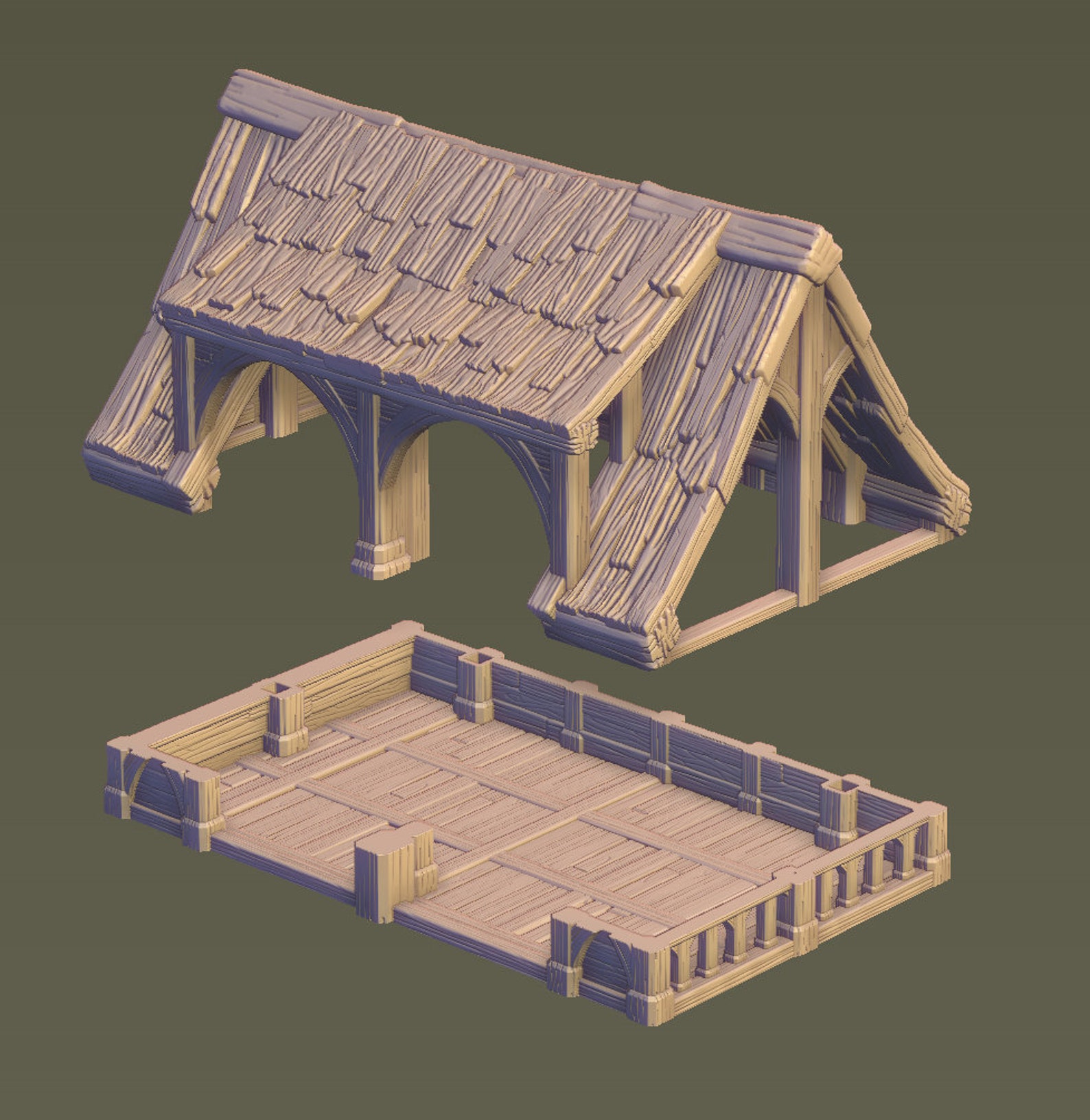 Hut - Ideal for Dungeons and Dragons and Other Tabletop Rpgs/wargaming ...