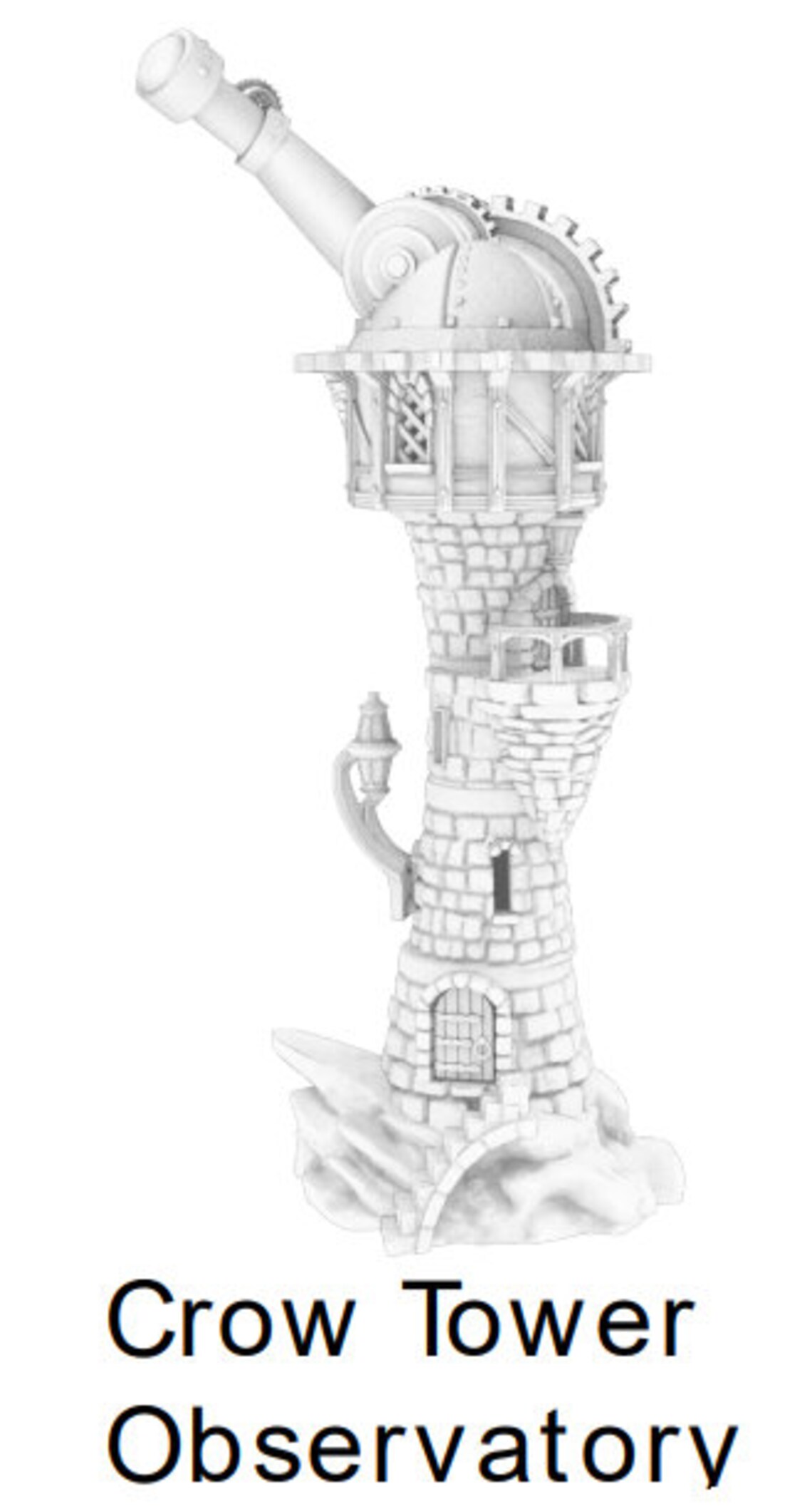 Crow Tower/ Observatory - the Frost - Ideal for Dungeons and Dragons ...