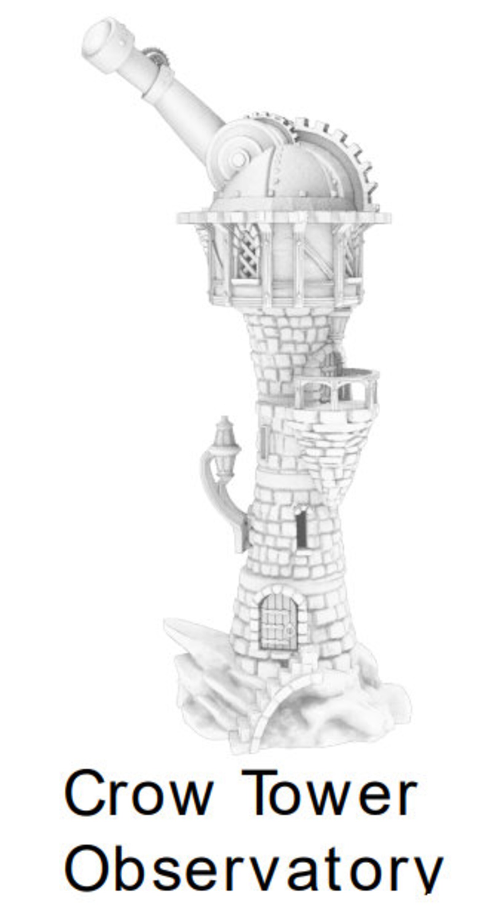Crow Tower/ Observatory - the Frost - Ideal for Dungeons and Dragons ...