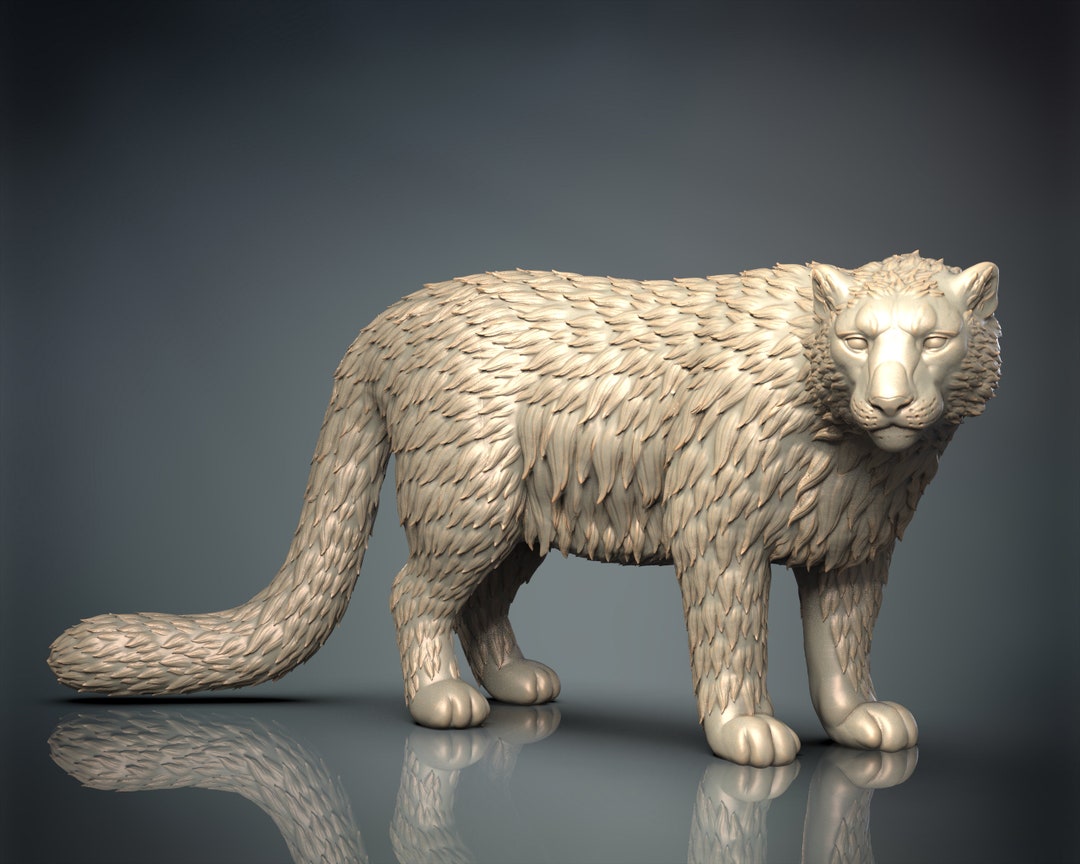 Snow Leopard - Ideal for Dungeons and Dragons and Other Tabletop Rpgs ...