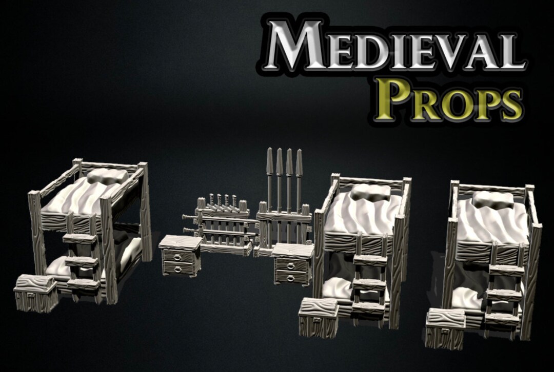Medieval Props - Ideal for Dungeons and Dragons and Other Tabletop Rpgs ...