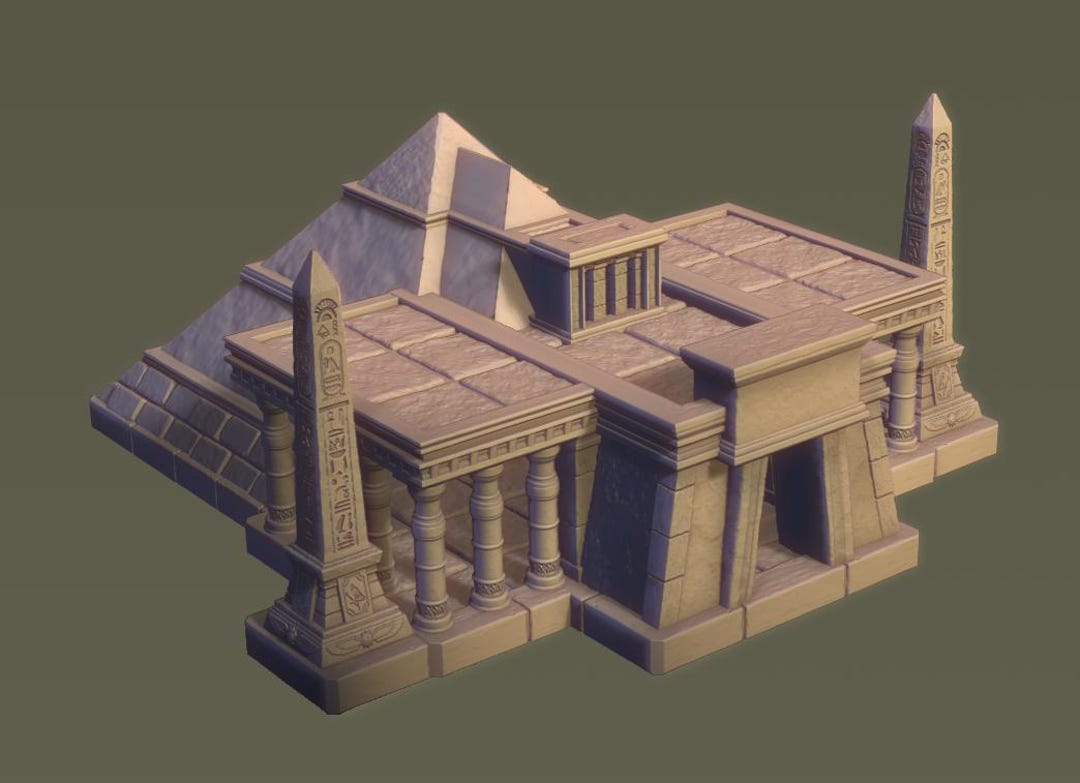 Small Pyramid - Ideal for Dungeons and Dragons and Other Tabletop Rpgs ...