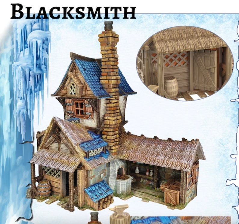 Blacksmith - the Frost 2- Ideal for Dungeons and Dragons and Other ...