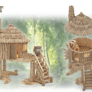 Hut- Treasure Island - Ideal for Dungeons and Dragons and Other ...