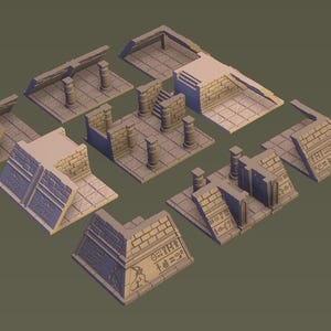 The Great Pyramid - Ideal for Dungeons and Dragons and Other Tabletop ...