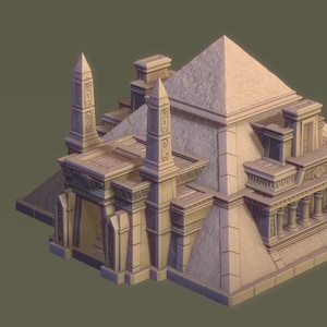 Medium Pyramid - Ideal for Dungeons and Dragons and Other Tabletop Rpgs ...