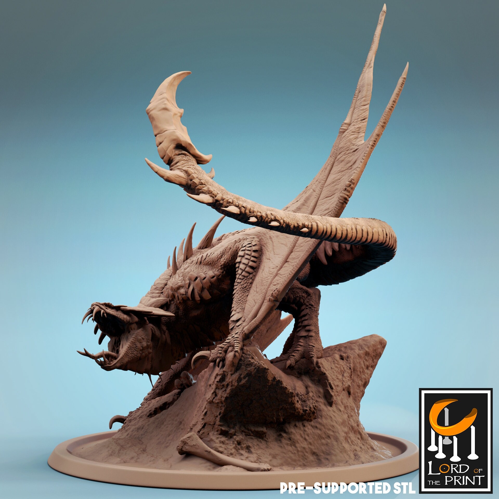 Wyvern Soldiers From Lord of the Print/ Ideal for Dungeons and Dragons ...
