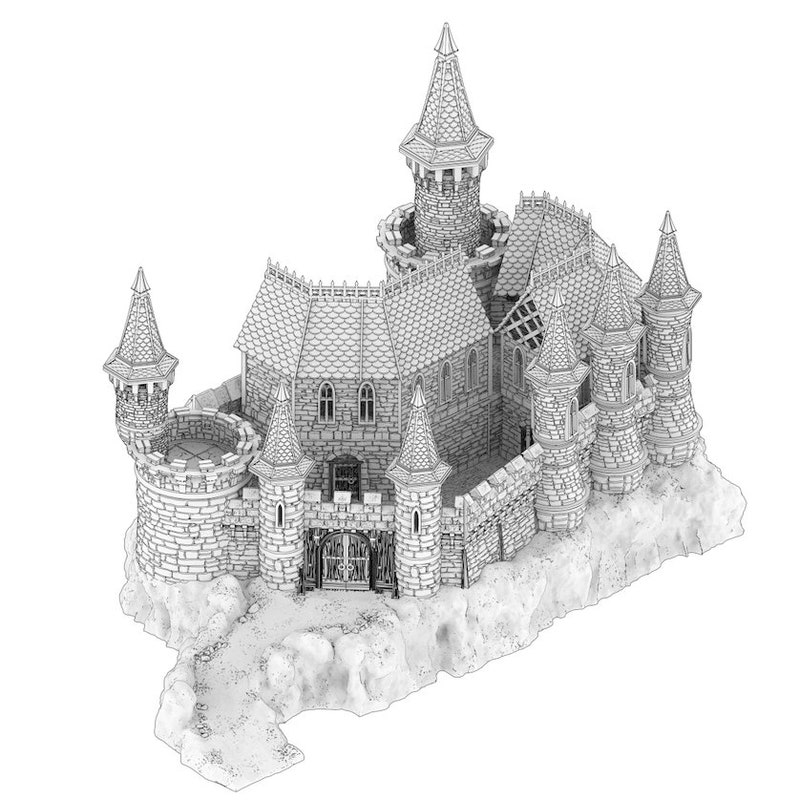 Miniature Castle - Etsy