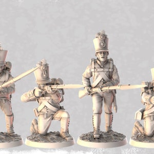 Fusiliers Napoleonic Wars Austro-hungarian Skirmish Order Post 1809 ...