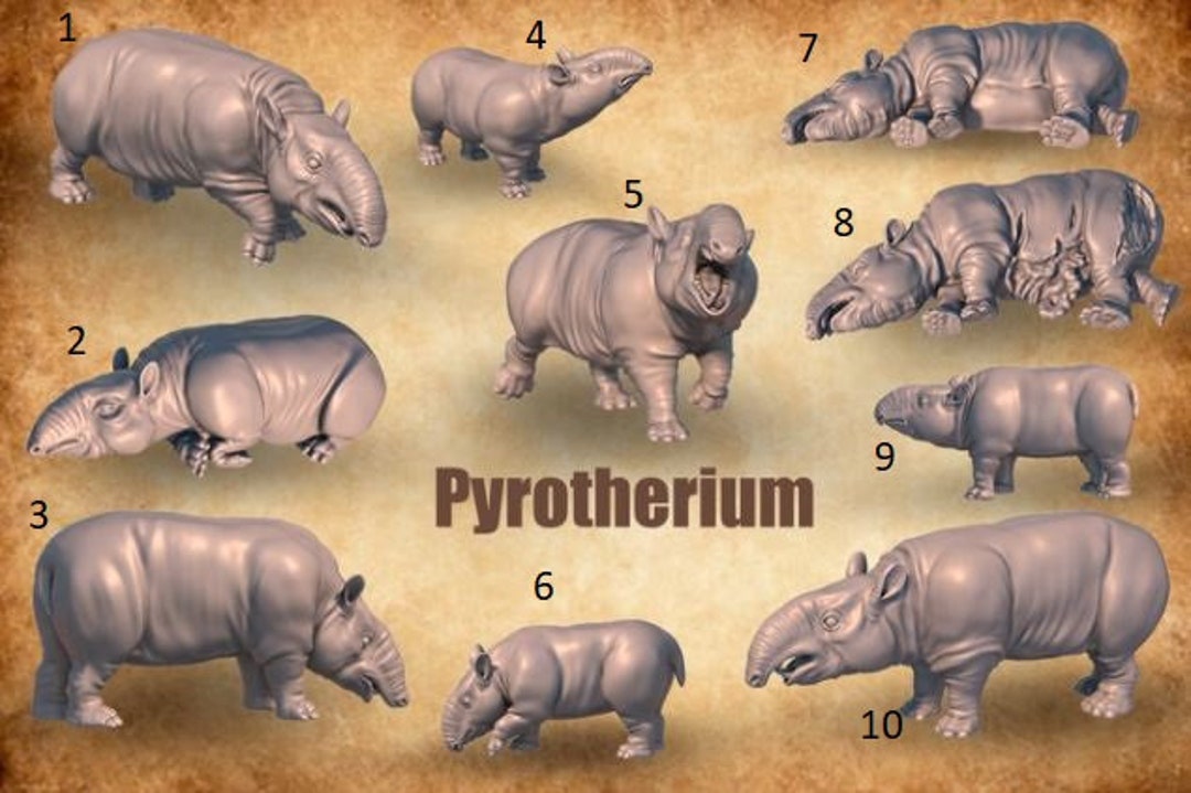 Prehistoric Pyrotherium - Ideal for Dungeons and Dragons and Other ...