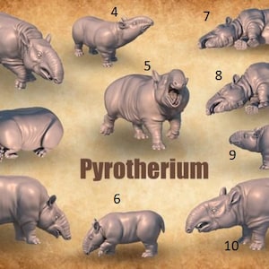 Prehistoric Pyrotherium - Ideal for Dungeons and Dragons and Other ...