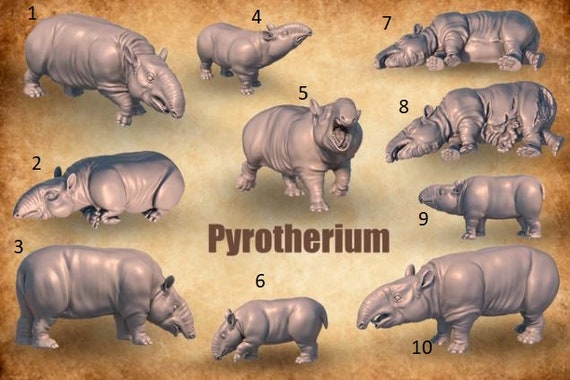 Prehistoric Pyrotherium Ideal for Dungeons and Dragons and - Etsy