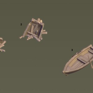 Boat/ Raft - Ideal for Dungeons and Dragons and Other Tabletop Rpgs ...