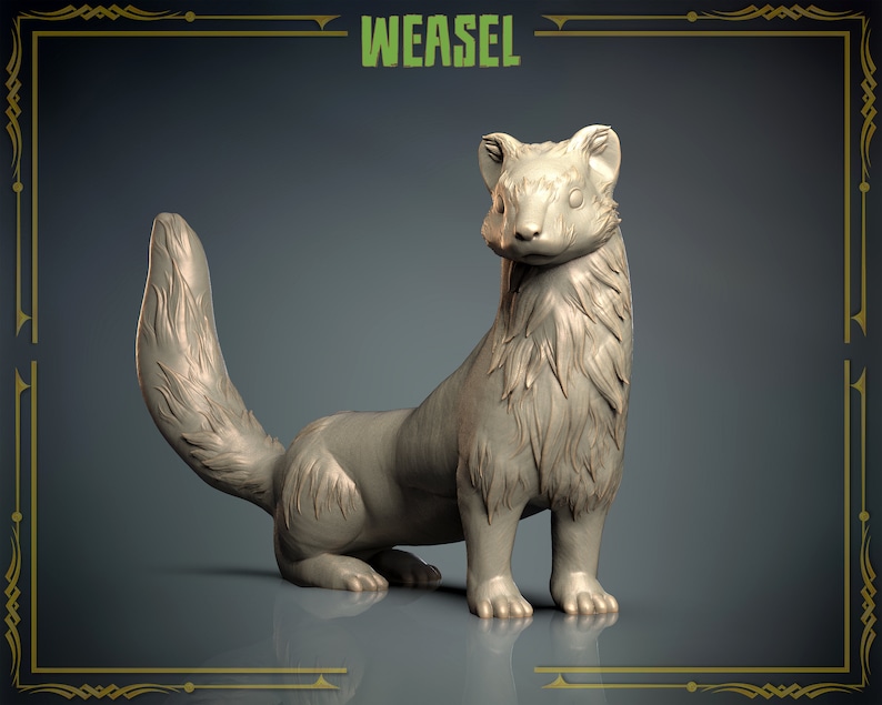 Weasel - Ideal for Dungeons and Dragons and Other Tabletop Rpgs ...