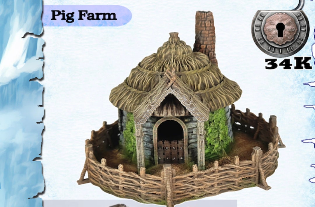 Pig Farm - the Frost 2- Ideal for Dungeons and Dragons and Other ...