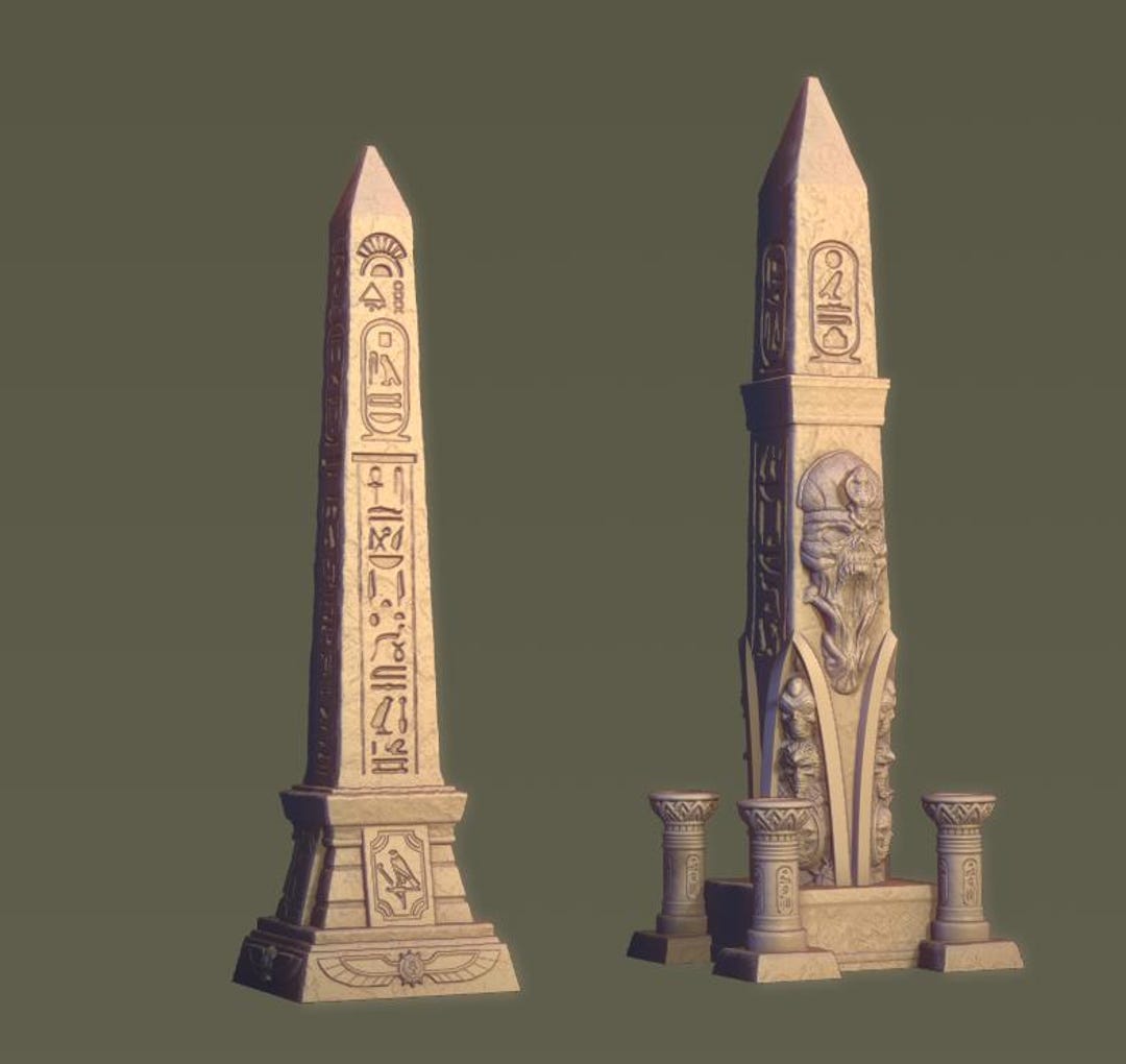 Obelisk - Ideal for Dungeons and Dragons and Other Tabletop Rpgs ...