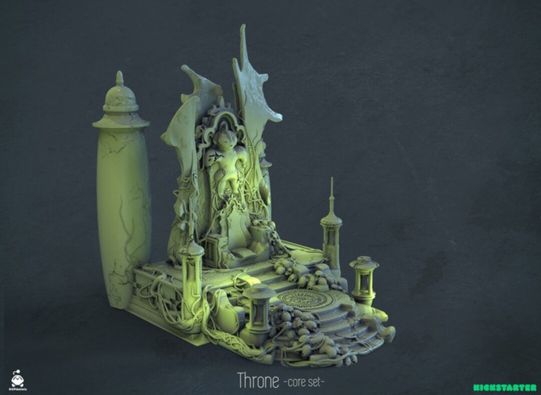 Throne - Ideal for Dnd, Mordheim and Other Tabletop Rpgs - Etsy