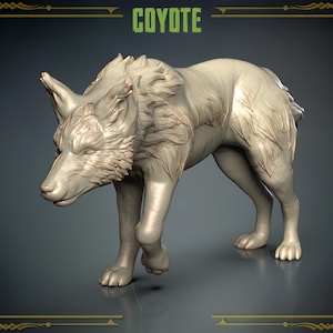 Coyote - Ideal for Dungeons and Dragons and Other Tabletop Rpgs ...