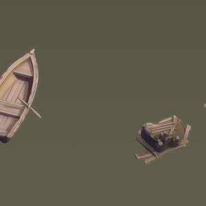 Boat/ Raft - Ideal for Dungeons and Dragons and Other Tabletop Rpgs ...