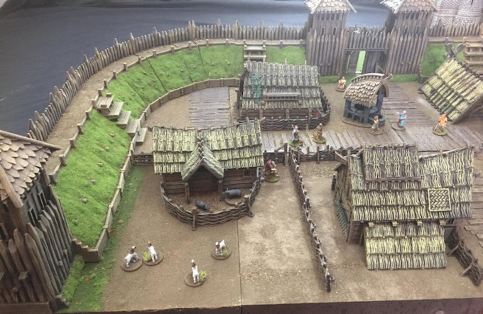 Viking Saga Palisade Wall: Tabletop RPG Terrain - Etsy