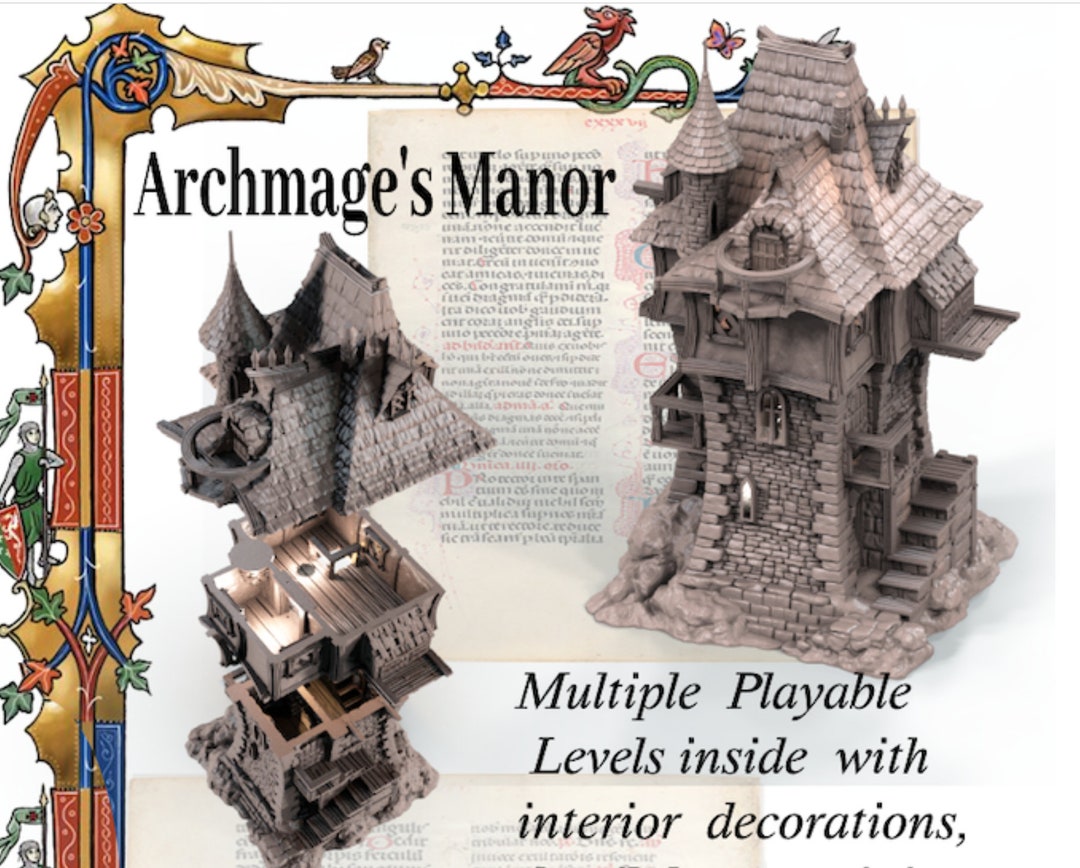 Medieval House Arch Mage's Manor - Tale of Two Cities - Ideal for ...