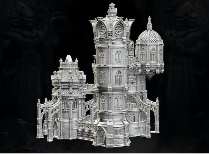 Mansion Tower - Ideal for Dungeons and Dragons and Other Tabletop Rpgs ...