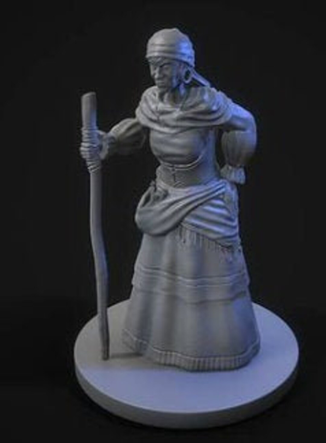 Old Gypsy Fortune Teller/ Gypsy Miniature - Ideal for Dungeons and ...