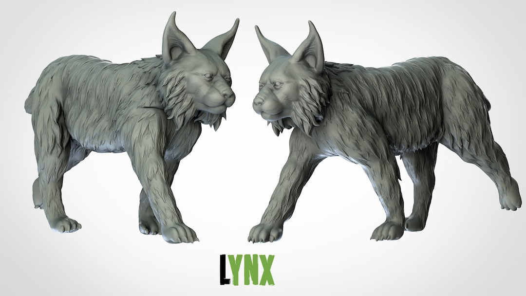 Lynx - Ideal for Dungeons and Dragons and Other Tabletop Rpgs/wargaming ...