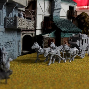 Stagecoach Wagon - the Frost - Ideal for Dungeons and Dragons and Other ...