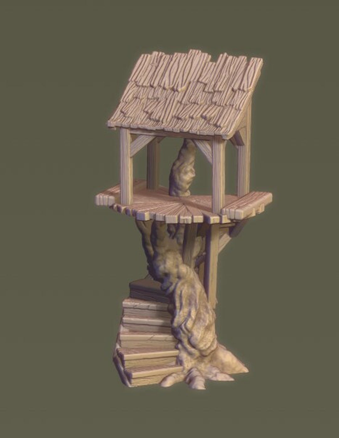 Small Tree Watchtower - Ideal for Dungeons and Dragons and Other ...