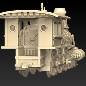 Locomotive Train - Western Rush - Ideal for Dungeons and Dragons and ...