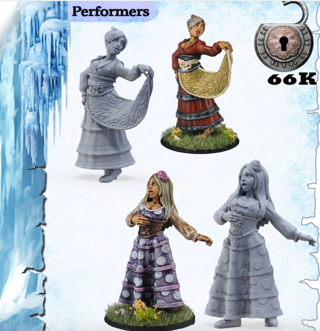 Performers/dancers - the Frost 2- Ideal for Dungeons and Dragons and ...